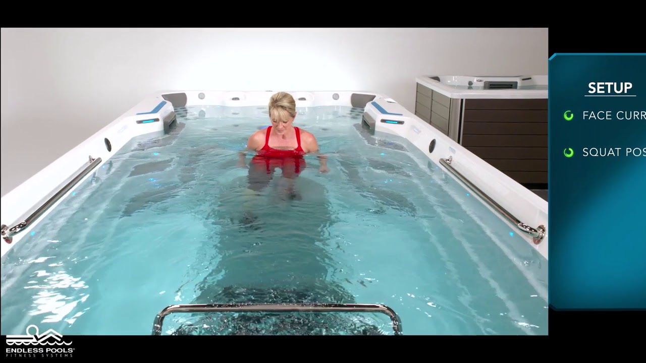 Endless Pools Training: Squat Jumps - YouTube