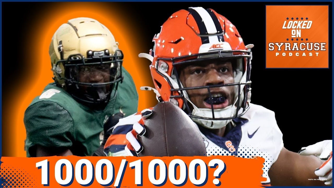 Could Syracuse Football have a 1,000 Yard Rusher & Receiver? - YouTube