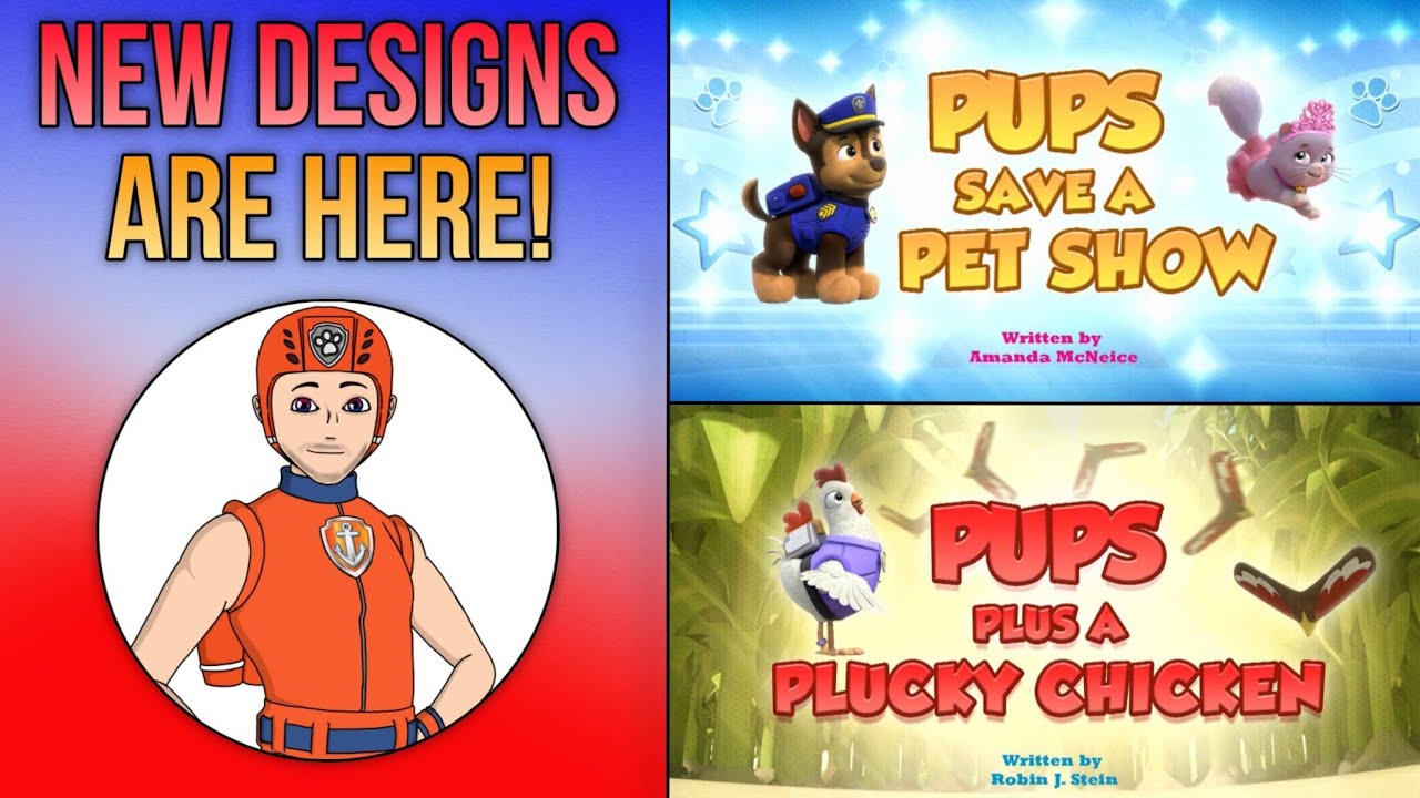 The New designs are here! My thoughts on pups plus a plucky chicken and ...