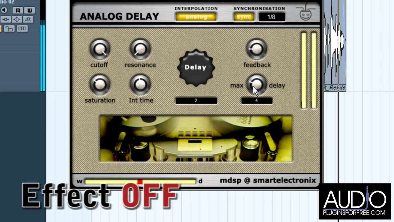 AnalogDelay (Mdsp @ smartelectronix) - Delay - YouTube