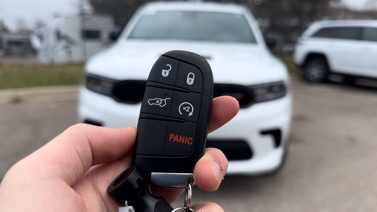 2024 Dodge Durango R/T Premium: Smart Entry and Key Fob | Car ...