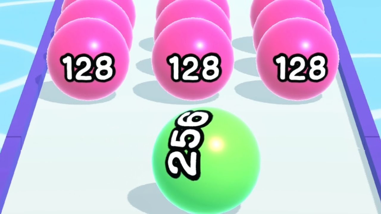 2048 Colours Ball Run 💸🎱 ️ MAX LEVEL!! All Levels Gameplay Walkthrough ...