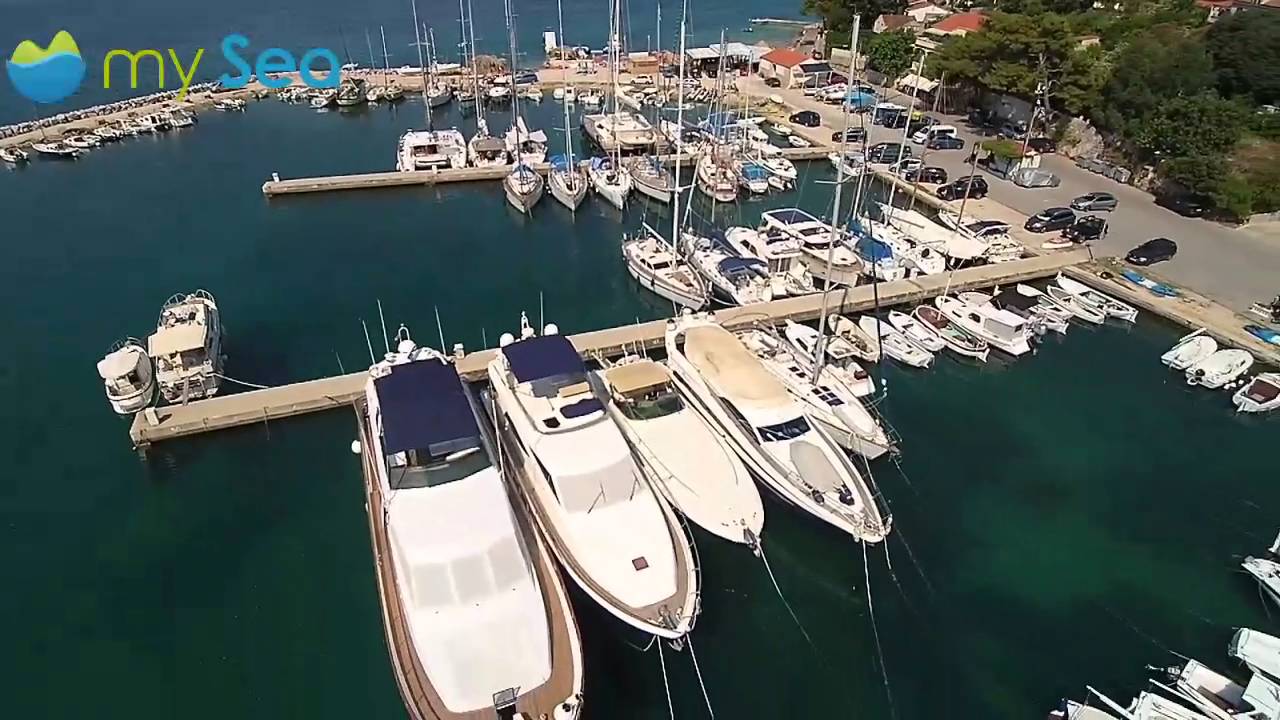 Marina Lumbarda - From the air - YouTube