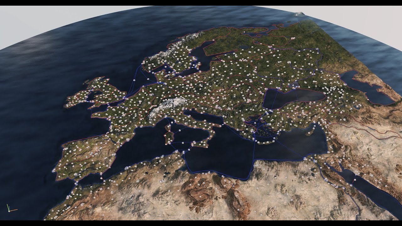 M&B Bannerlord Europe Campaign Map | A look back... - YouTube