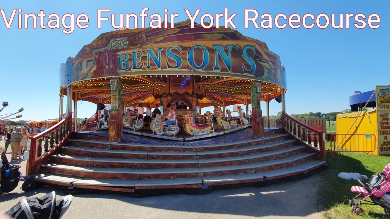 At A Vintage Funfair In York Racecourse Sunday 30th May 2021 - YouTube