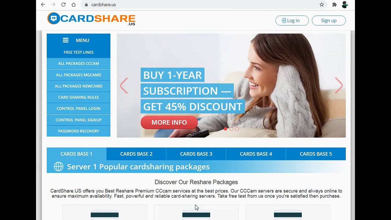 Art CCcam CardShare | Art Nline | Art CardSharing - YouTube