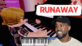 Runaway Kanye West Roblox Piano Sheets Midi Sock Mp3 & Mp4 Download ...