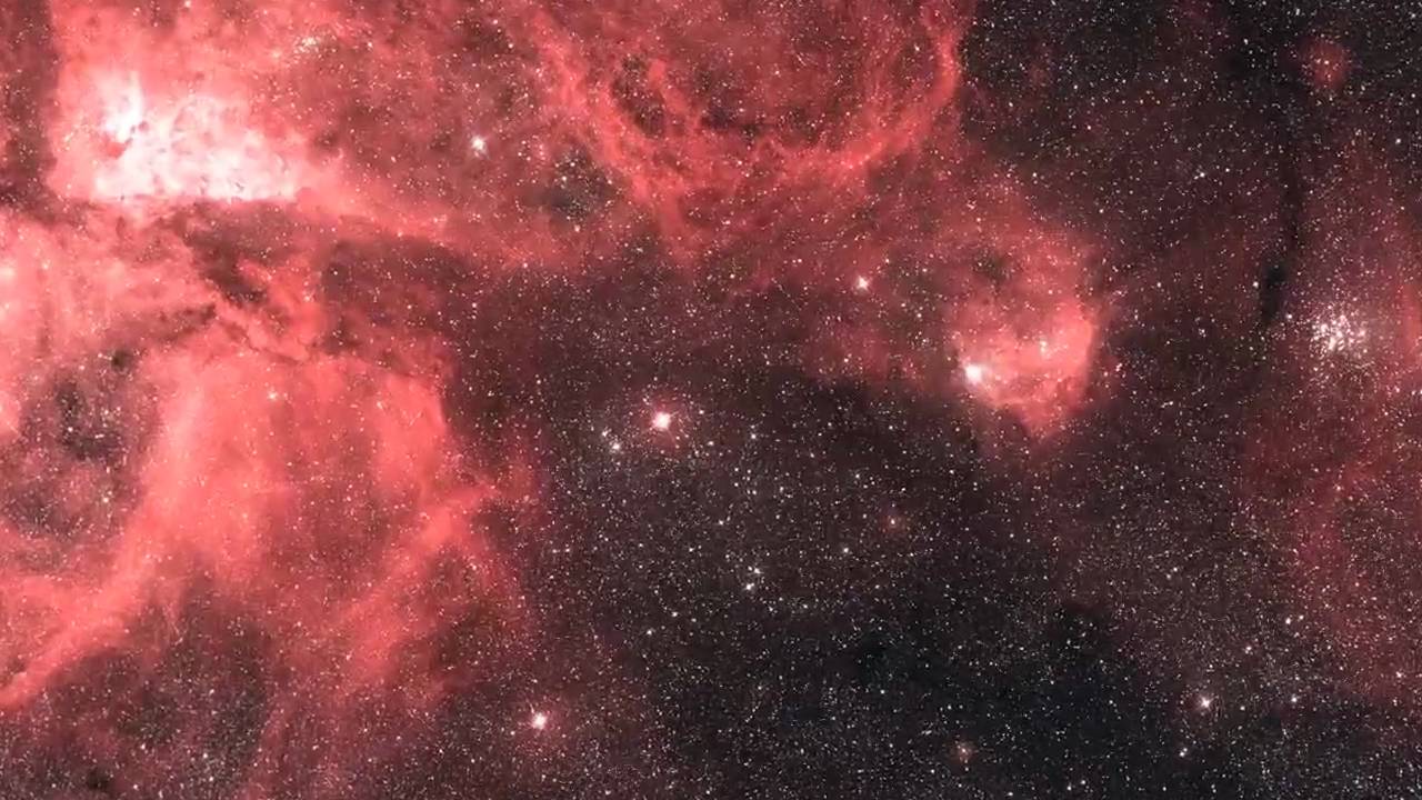 Zoom Into NGC 3324 In Carina Nebula (2008) [720p] - YouTube