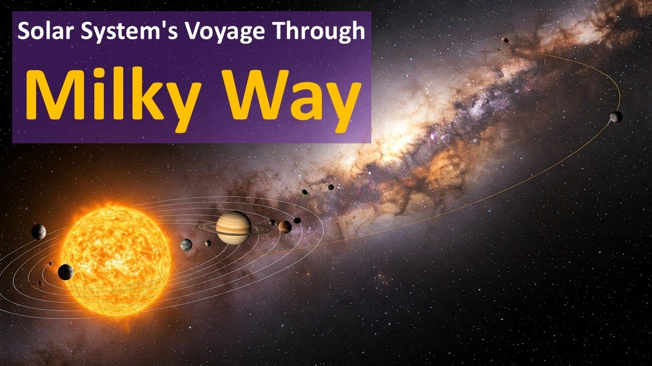 The Solar System's Voyage Through the Milky Way - YouTube