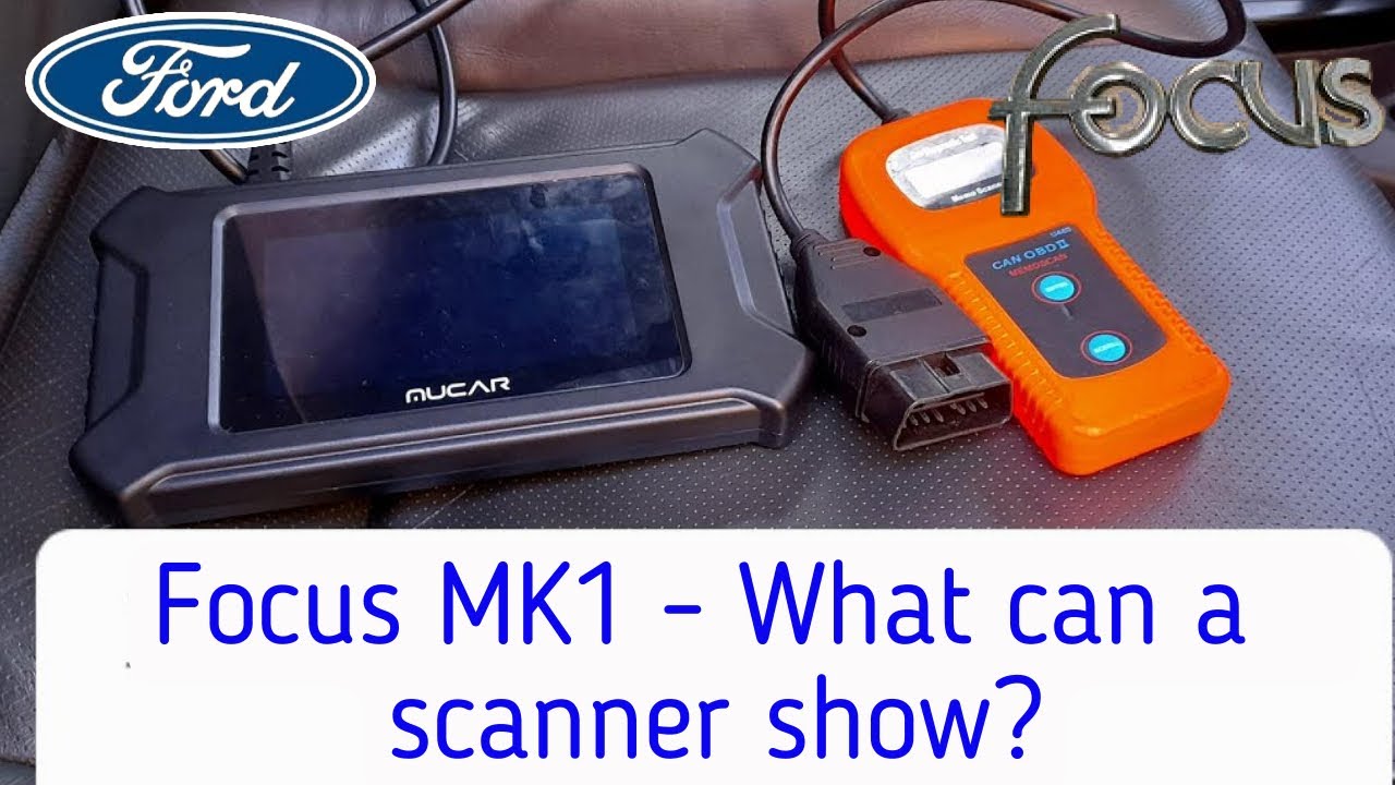What can a Scanner show on a Focus MK1? - YouTube