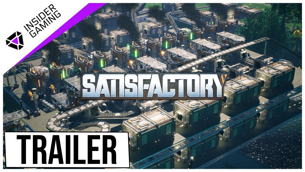 Satisfactory | Console Launch Trailer - YouTube