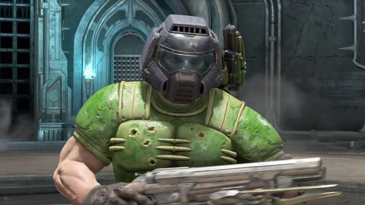 Doom Eternal Gladiator Cut Scene - YouTube