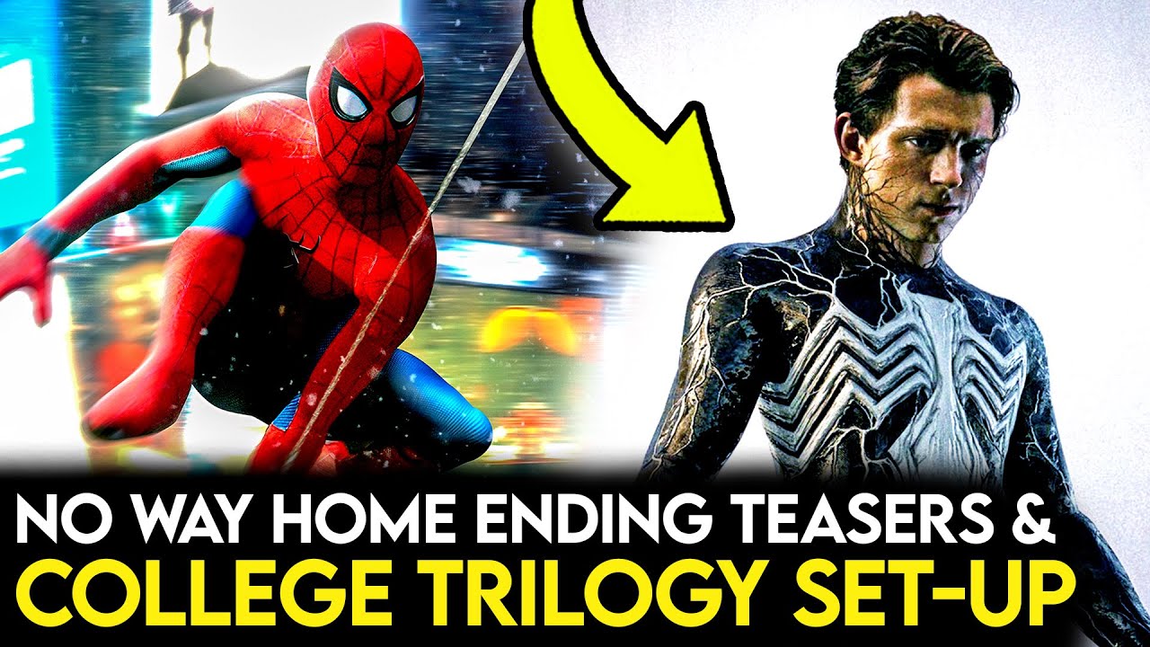 Spider-Man No Way Home & New College Trilogy - Symbiote Suit, Future ...