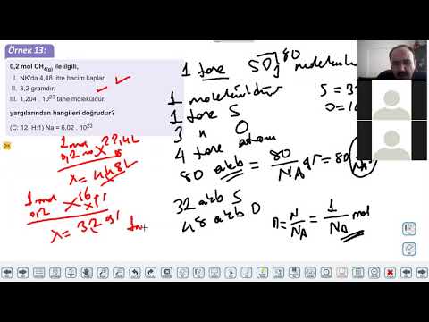 Mol Kavramı 2 ( Eba Canlı Ders)