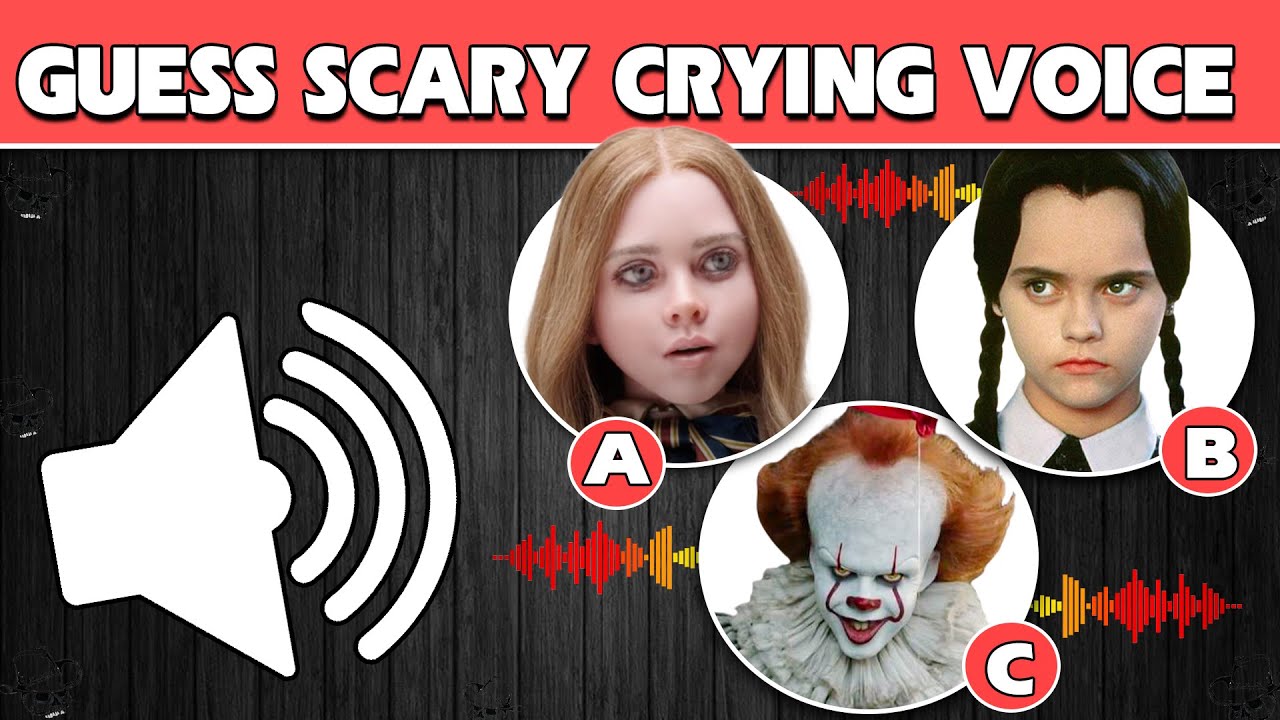 Whose Scary Crying Voice? Megan Netflix , Wednesday, Princess Disney ...
