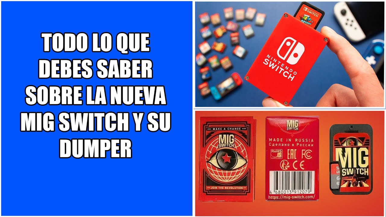 Nintendo Switch Mig y Mig Dumper - Como se diferencia la MIG de la ...