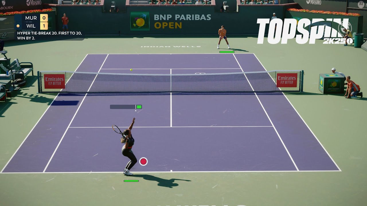 Top Spin 2K25 - Serena Williams Vs Andy Murray - HYPER TIE BREAK I ...