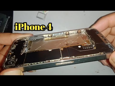 iPhone 4 Motherboard Replace / Disassembly and Assembly - YouTube