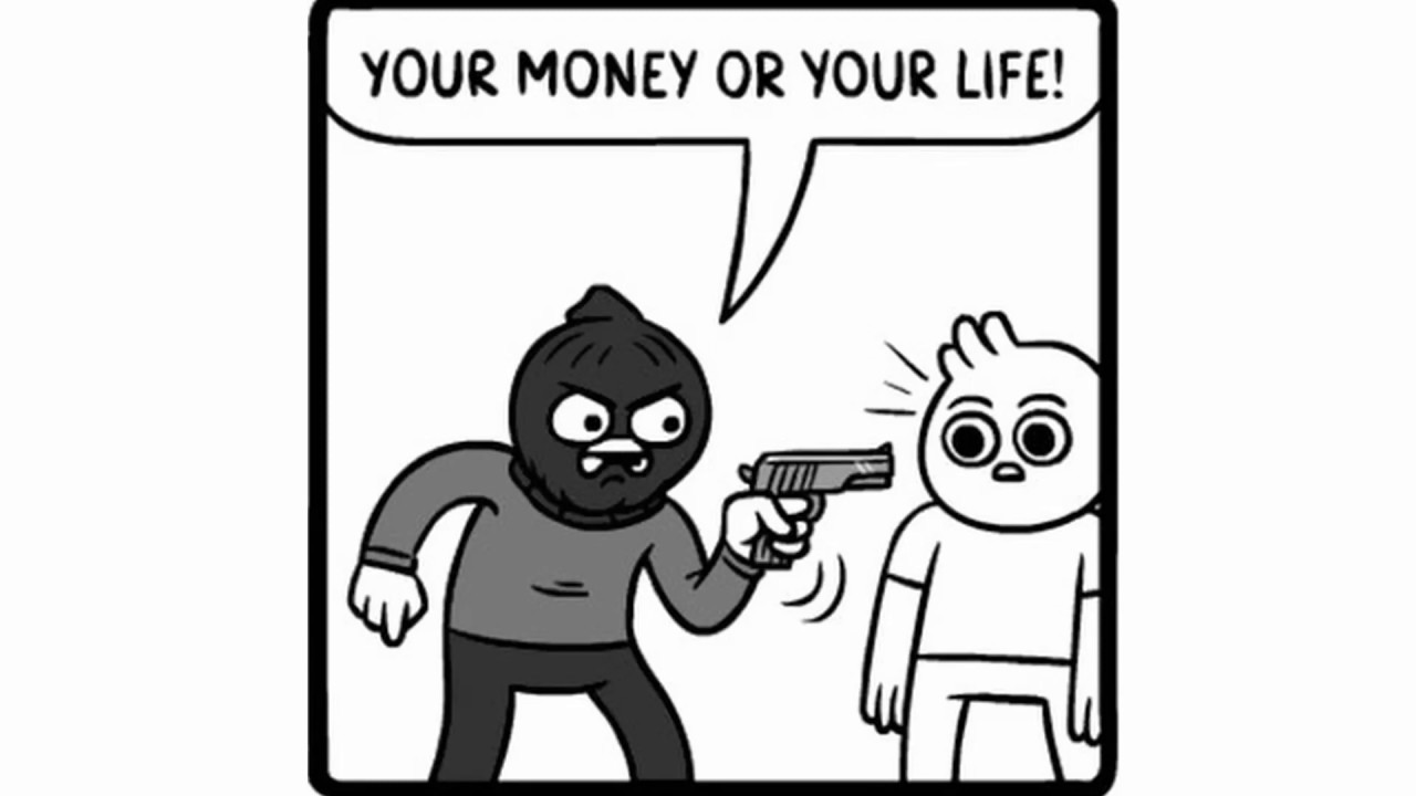 Your Money or Your Life - (Comic by Mr Lovenstein) - Webcomic Dub - YouTube