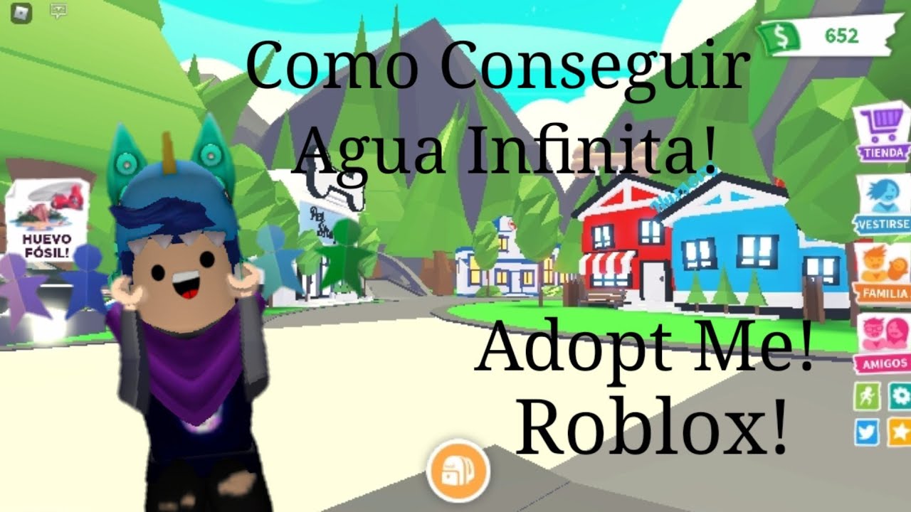 Como Tener Agua Infinita Adopt Me Roblox - YouTube