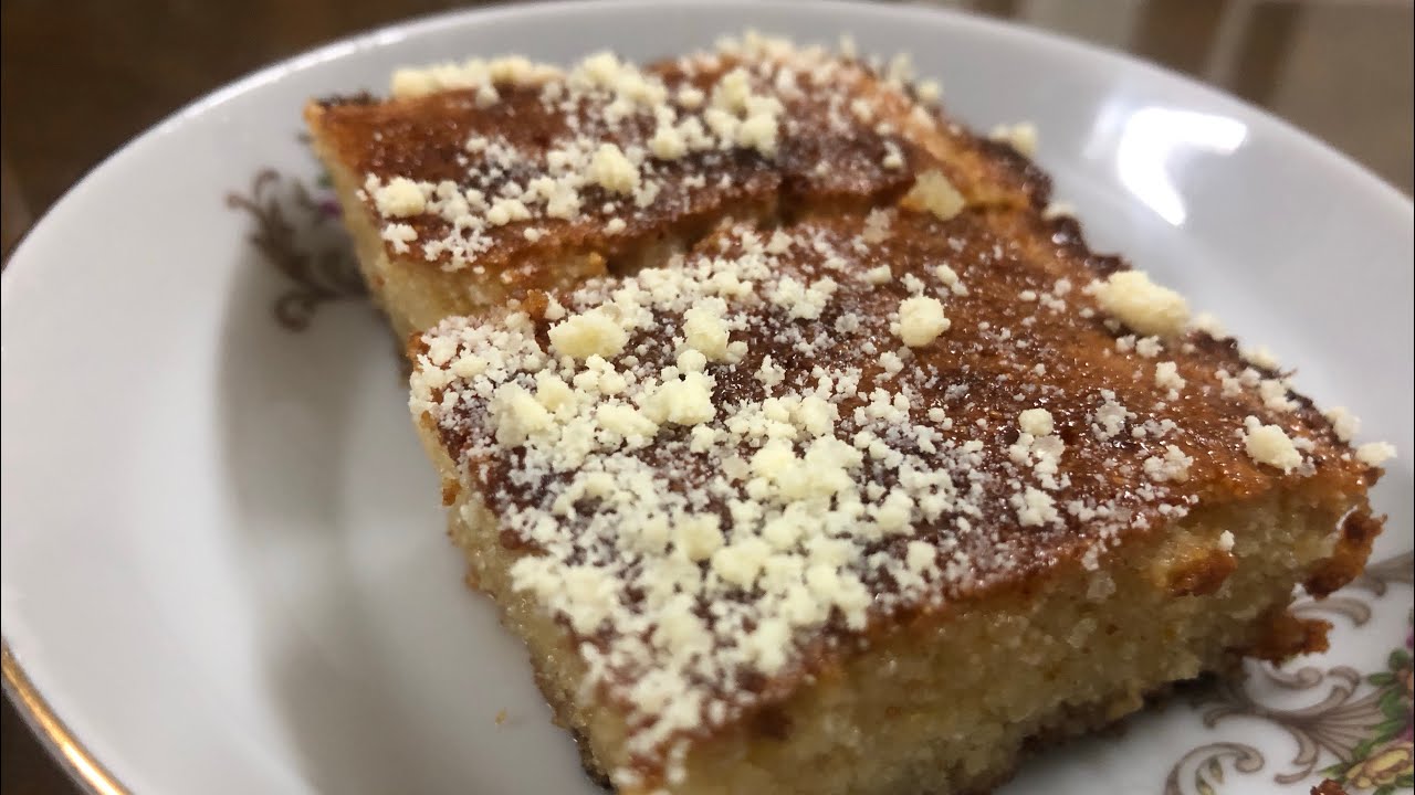 Aflatun recipe #basbusa #recipe #recommended #dessert #food #middleeast ...