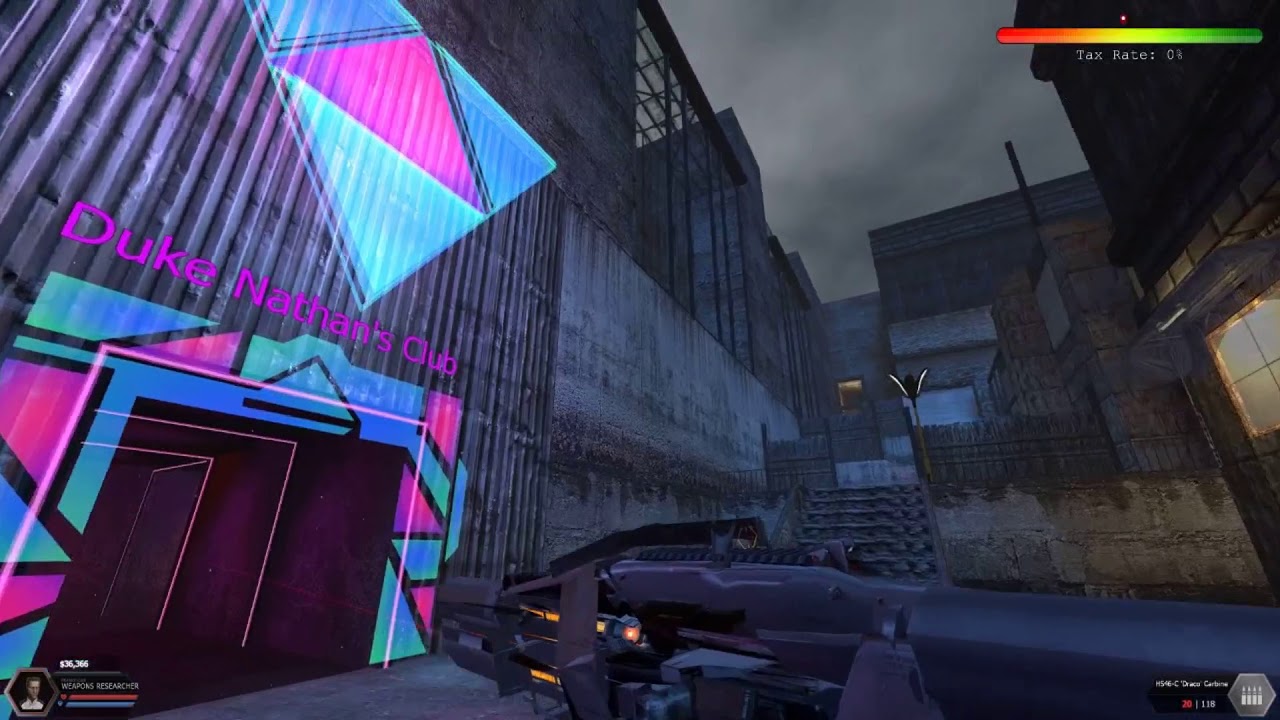 DarkRP 2119 A.D Map And Combat Showcase - YouTube