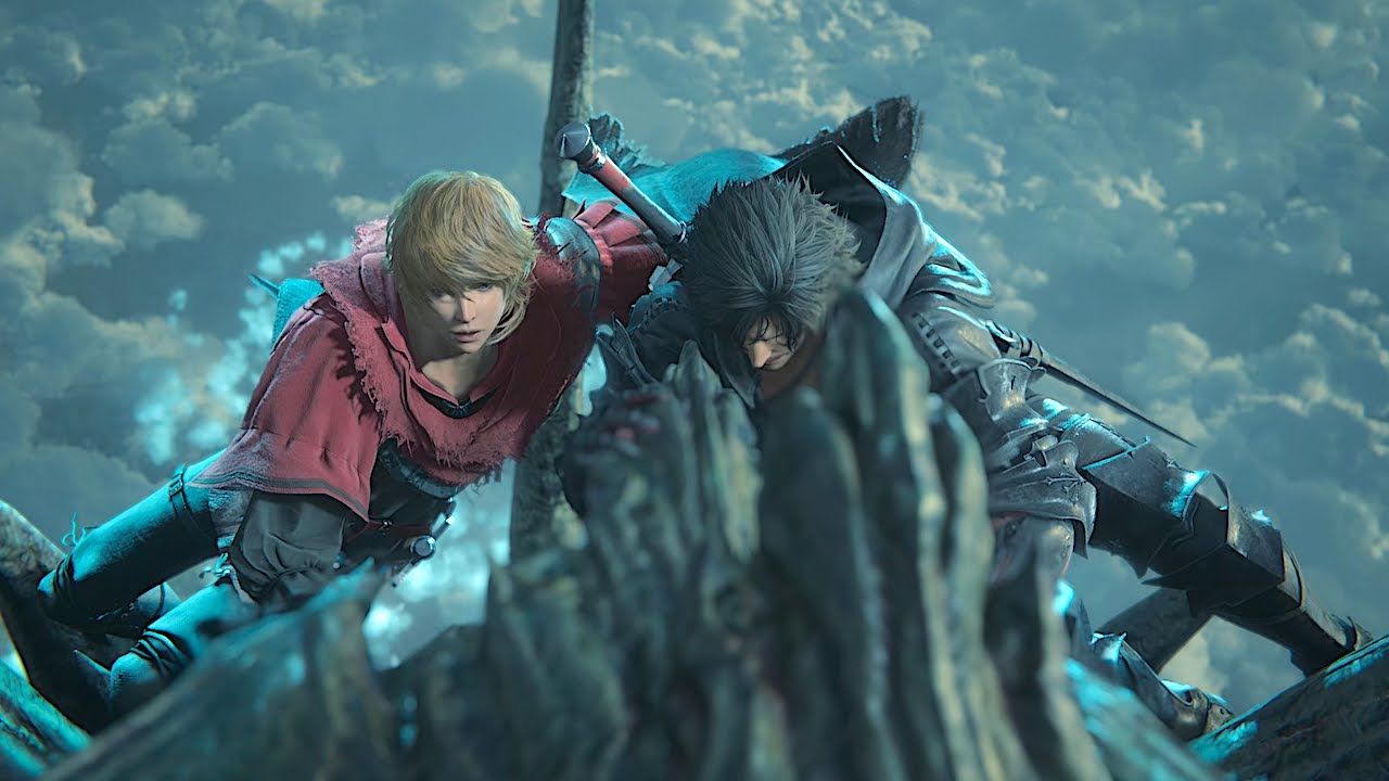 Final Fantasy XVI (PS5) Joshua & Clive Riding Bahamut - YouTube