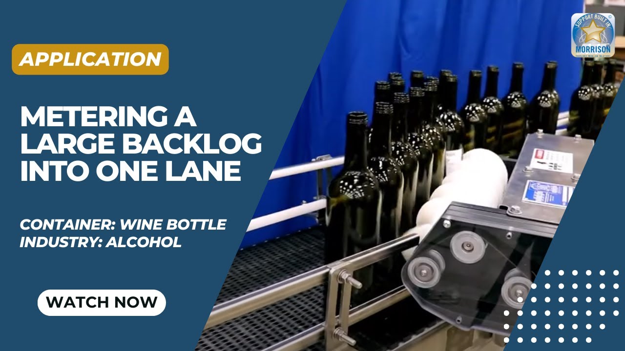 Single Filing/Merging Wine Bottles - YouTube