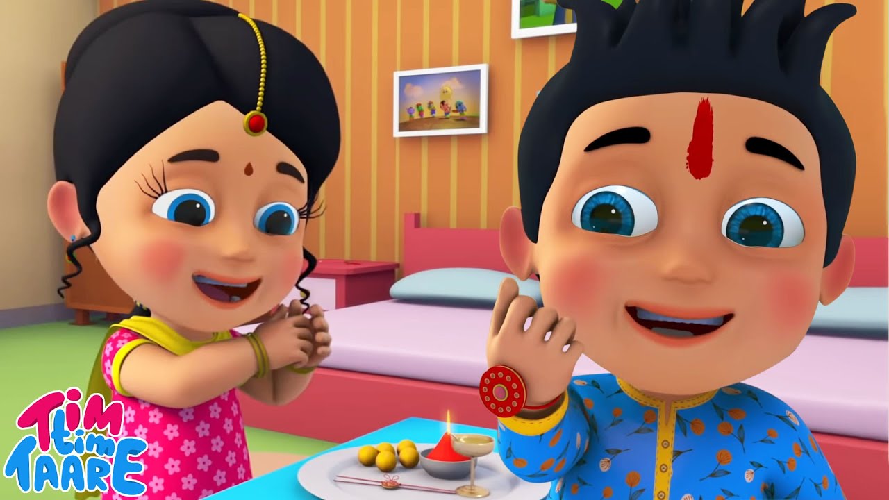रक्षाबंधन, Rakshabandhan, Hindi Song for Kids By Tim Tim Taare - YouTube