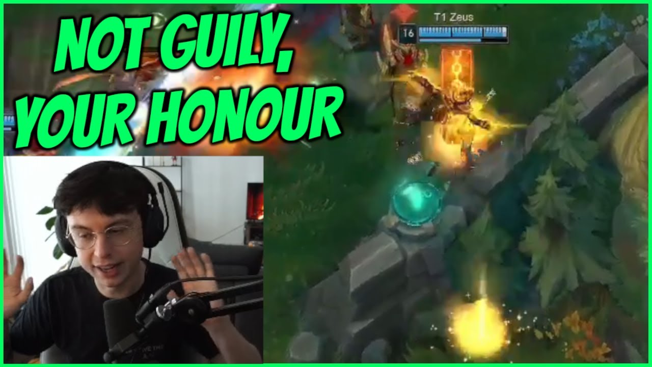 Caedrel's Starring Role As T1 Zeus' Lawyer (T1 VS HLE) - YouTube