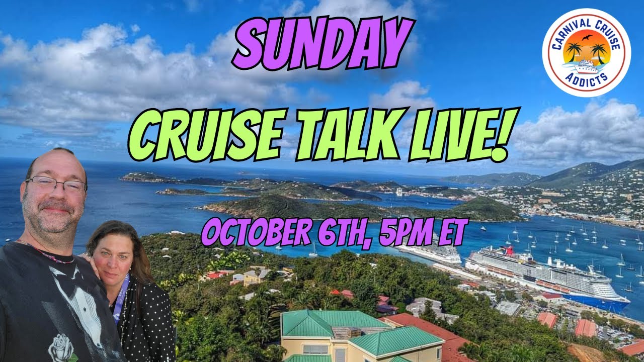 Sunday Cruise Talk Live | Let's Talk Cruising! - YouTube