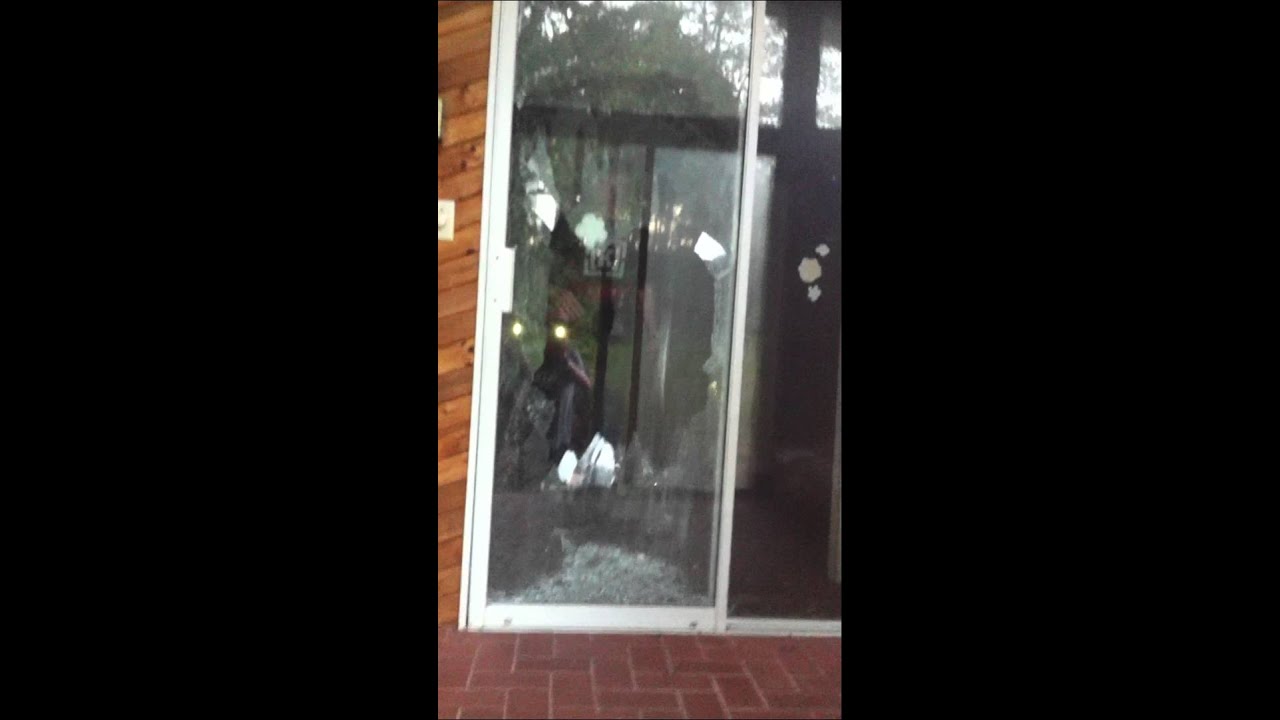 sliding door smash - YouTube