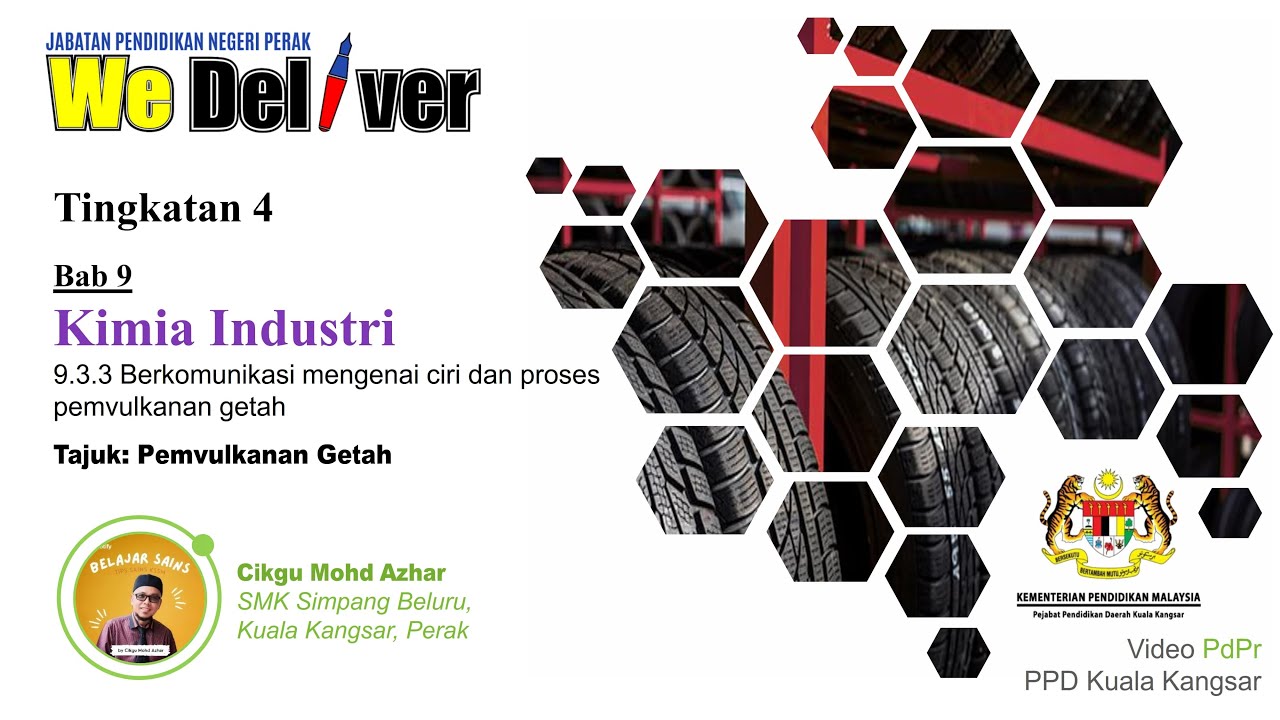 Sains Tingkatan 4 KSSM: 9.3 Pemvulkanan Getah - YouTube