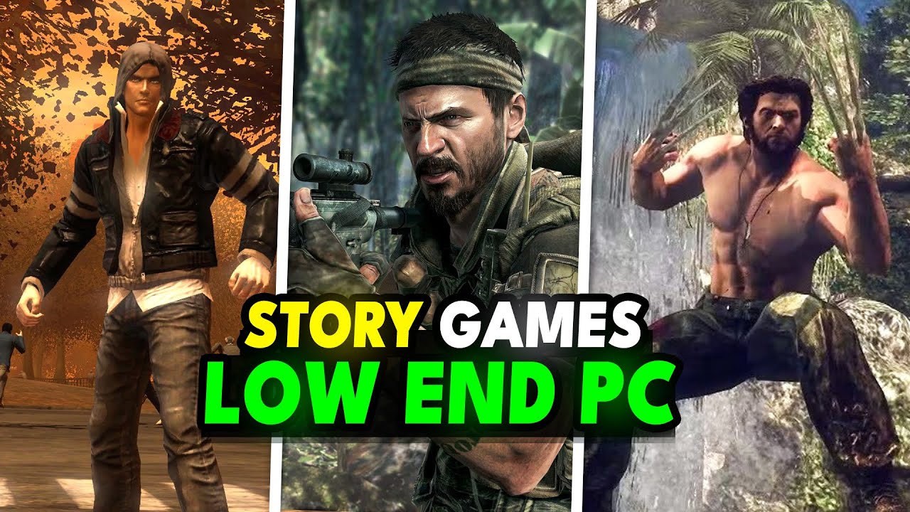 Top 10 Story Games for Low-End PCs (Intel UHD) - YouTube