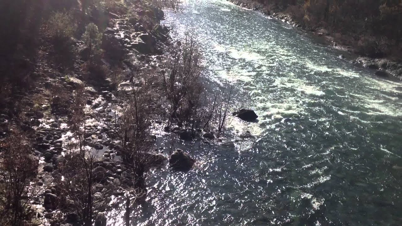 American River at Mineral Bar campground - YouTube