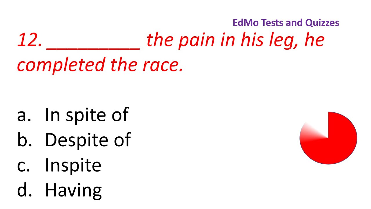 Test your English Grammar. Grammar Test - 6. - YouTube