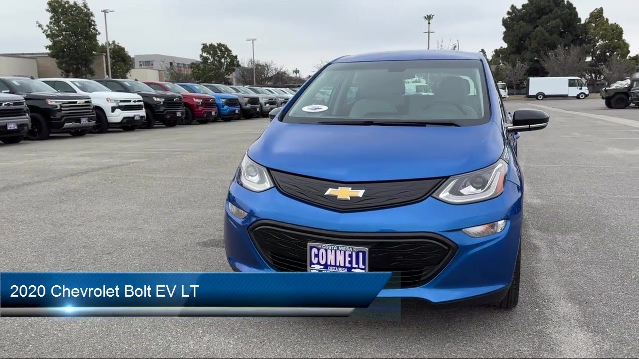 2020 Chevrolet Bolt EV LT Costa Mesa Newport Beach Irvine Huntington ...