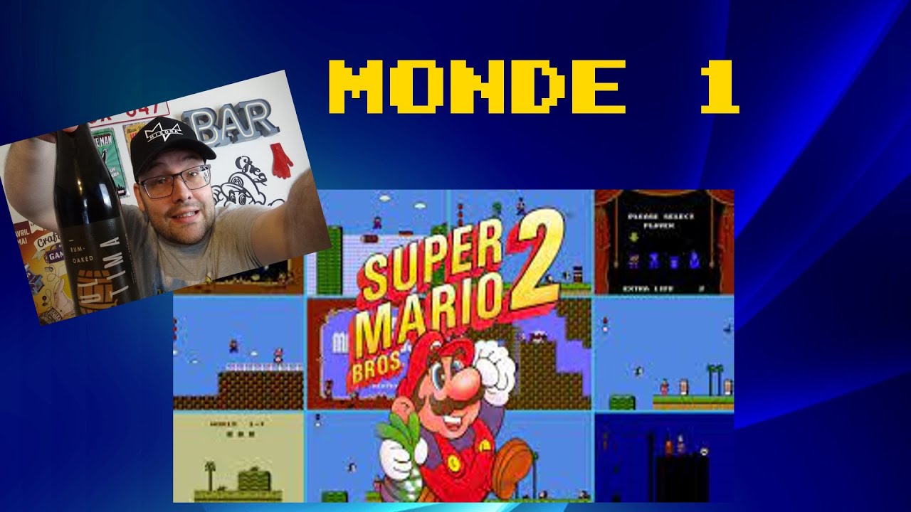 SUPER MARIO BROS 2 : Monde 1 (bière : Ultima Rum-Oaked) - YouTube