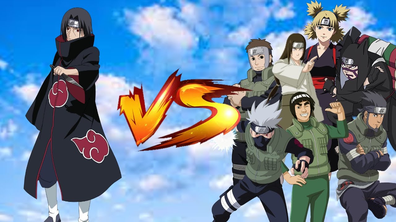 Naruto Storm Ninja 2 | Itachi Uchiha Vs los mas Poderosos Jounin ...