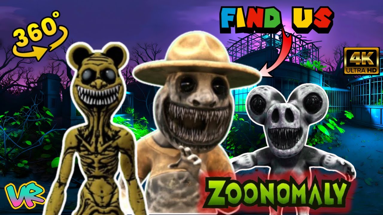Zoonomaly Monster Koala, ZooKeeper, Monster Bear | Finding Challenge ...