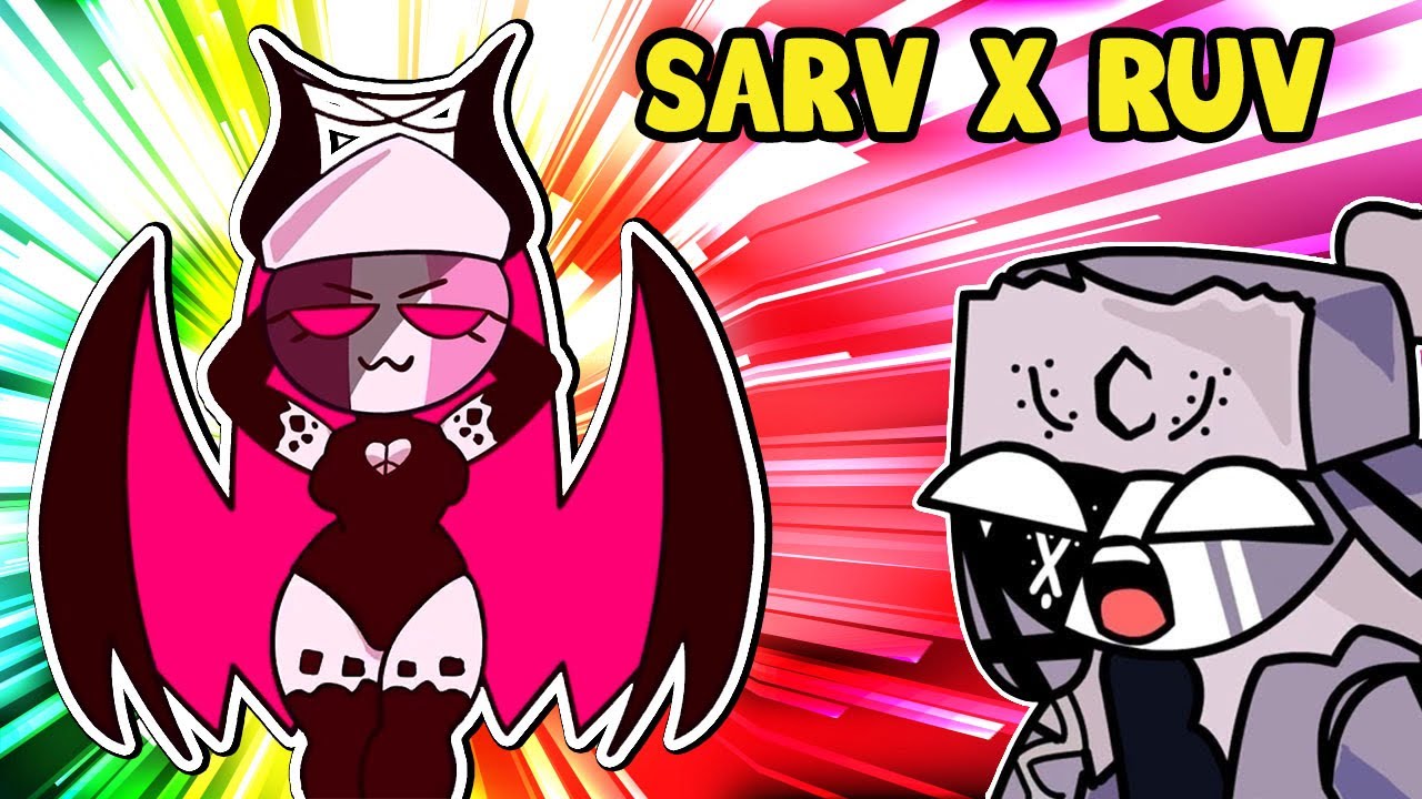 Top 8 Sarvente x Ruv Ship Memes [Mid Fight Masses Animation] FNF - YouTube