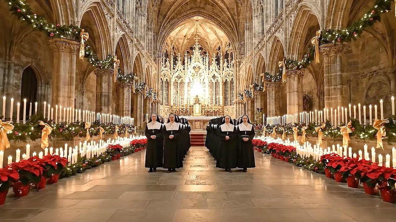 Christmas Gregorian Chant in Sacred Light | Peaceful Worship in the ...