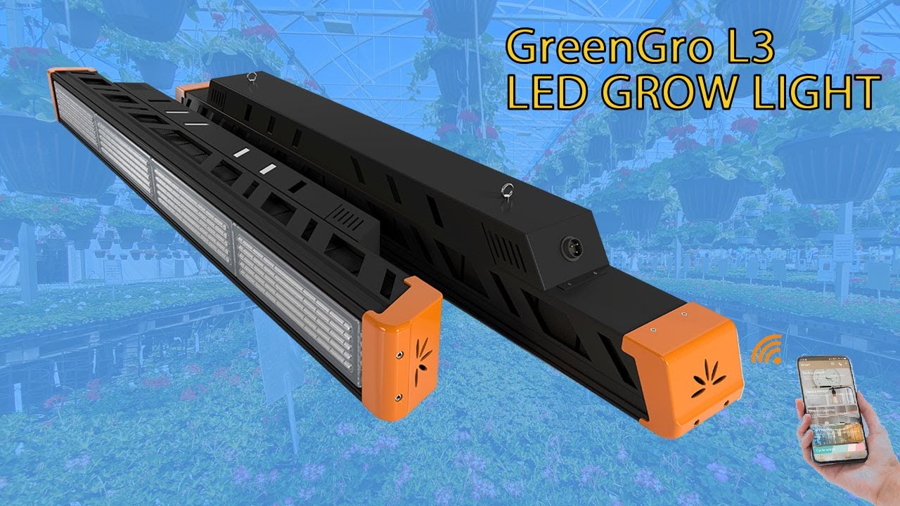 Lippenlux's new top lighting, L3 led grow light 3.7 μmol/J . - YouTube