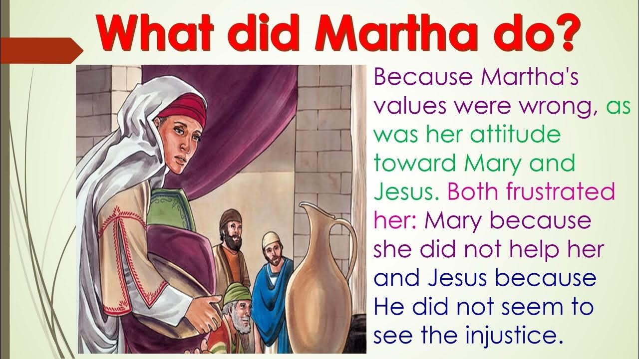 Martha -Women from the Bible - YouTube