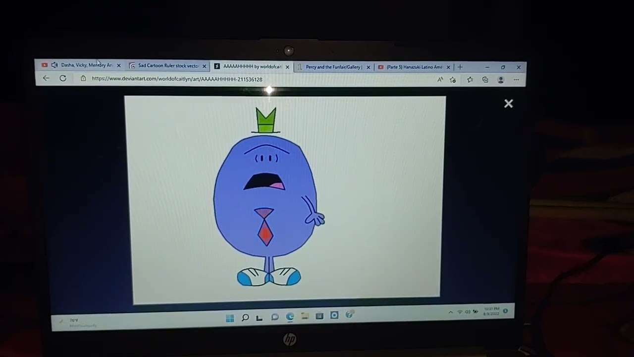 Ruler, Mr. Grumble, James, and Red Hemka's reactions to Dasha Vicky ...