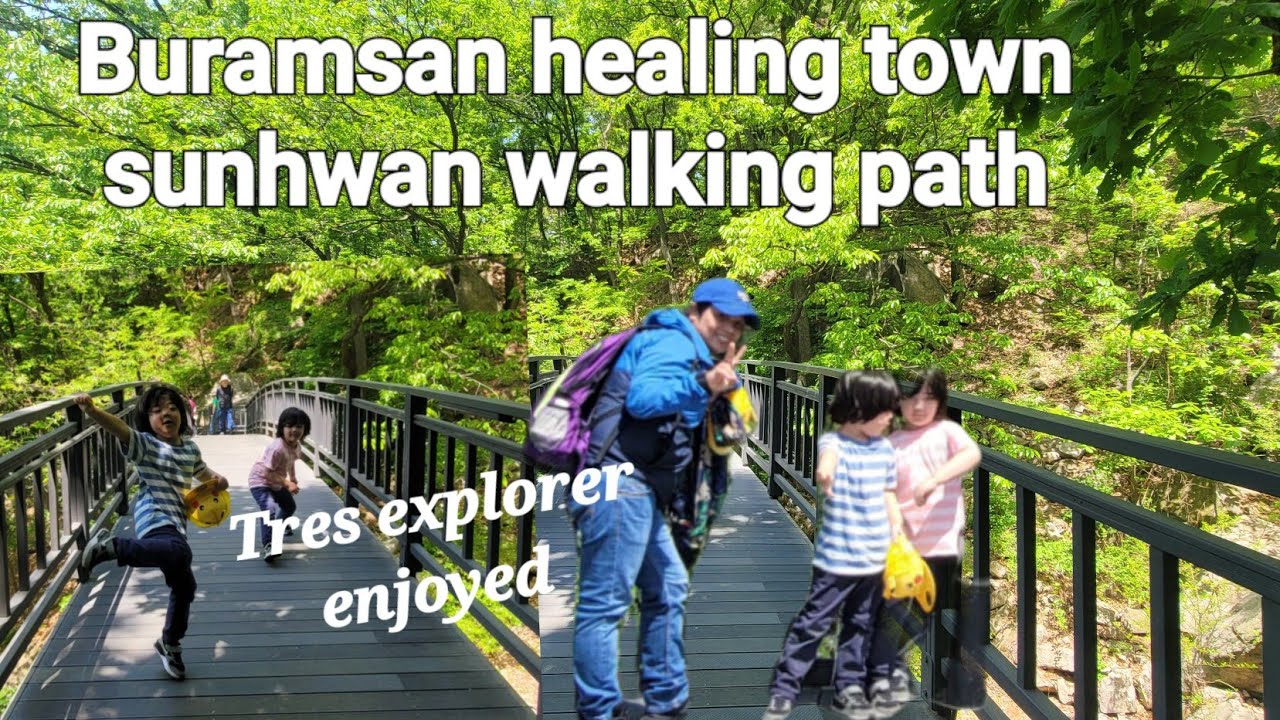 Buramsan healing town sunhwan walking path /Seoul/ ano meron - YouTube