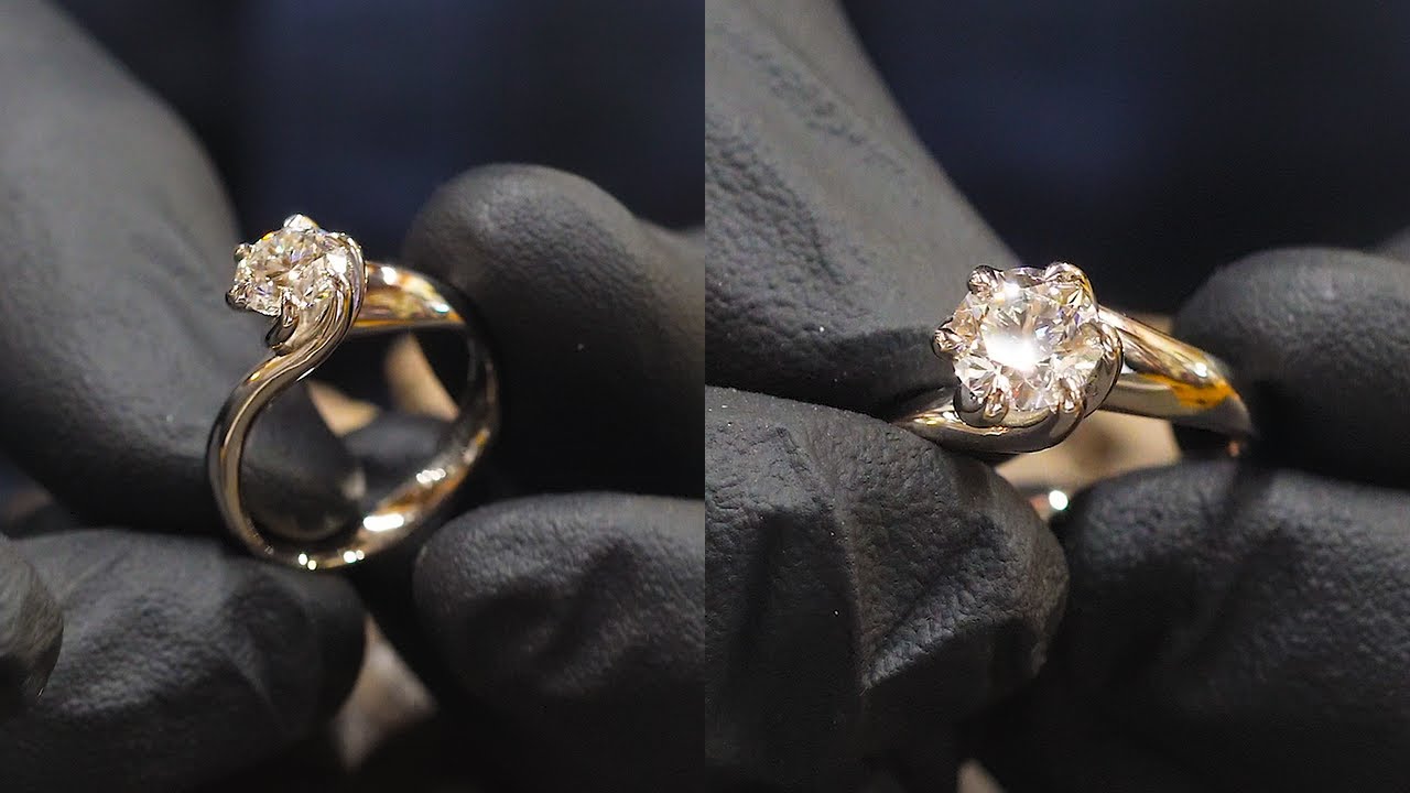 How I Made This Platinum Solitaire (With A Twist) | Goldsmith's ...