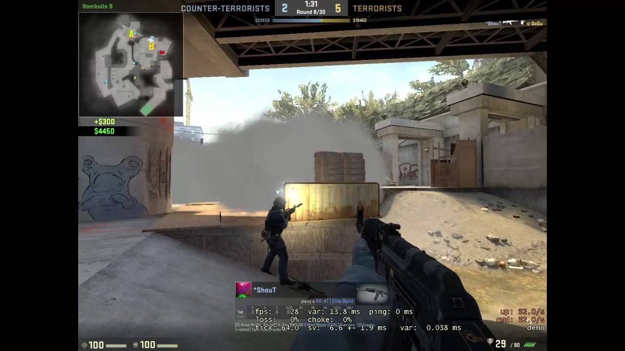 CS:GO - 4k One Tap AK-47 Rank : DMG - YouTube