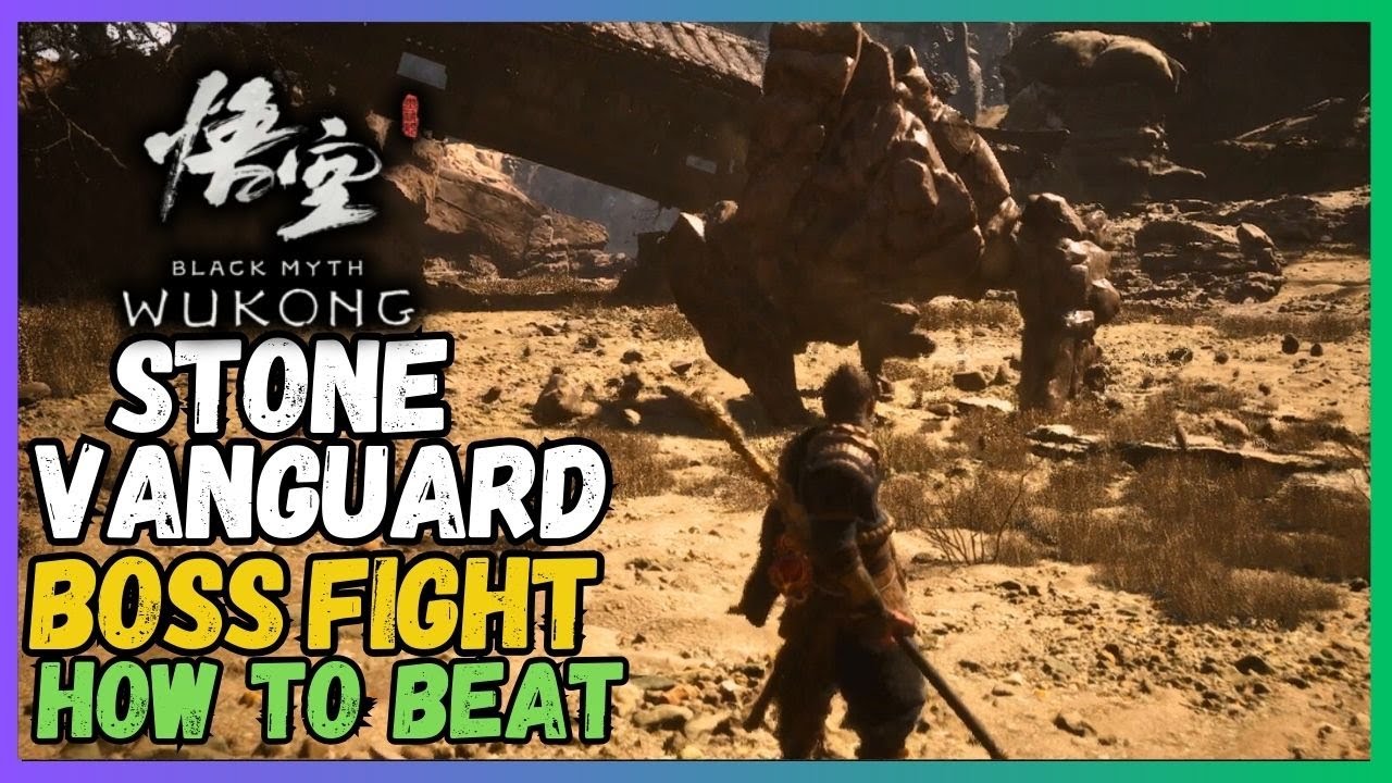 Stone Vanguard Boss in Black Myth Wukong - YouTube