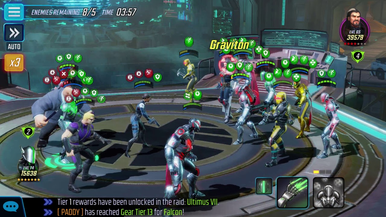 Alliance War - AIM with Ultron Defense - Marvel strike force - YouTube